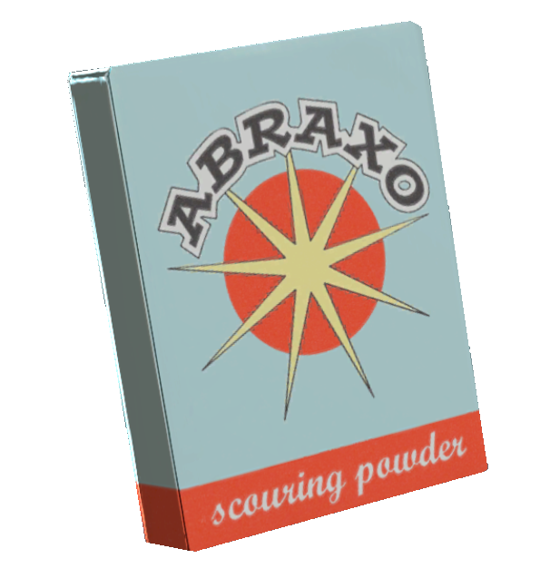 Nettoyant Abraxo intact (Fallout 76) — Les Archives de Vault-Tec