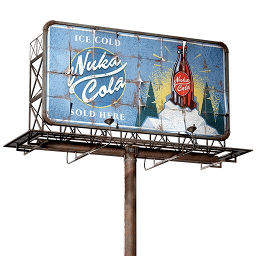 Fichier:FO76 Panneau d'affichage Nuka Cola bleu.png — Les Archives de ... Fichier:FO76 Panneau d'affichage Nuka Cola bleu.png — Les Archives de ...