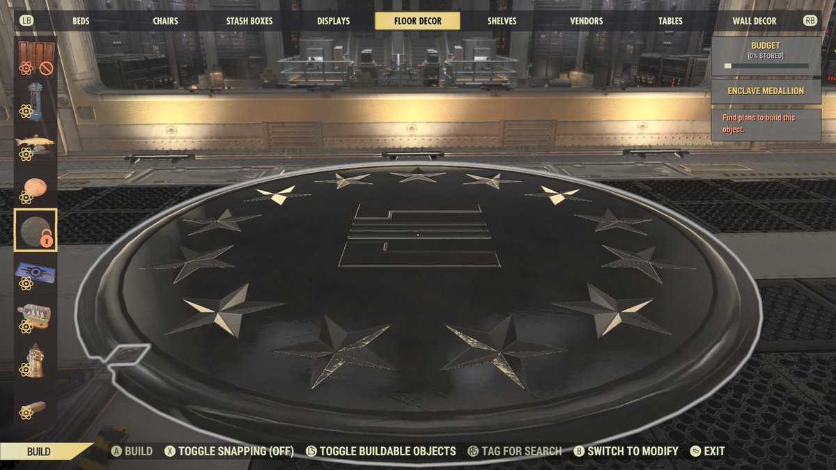 Médaillon de l'Enclave — Les Archives de Vault-Tec