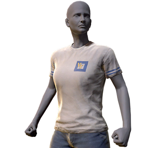 T-shirt et jean de l'UVT (Fallout 76) — Les Archives de Vault-Tec